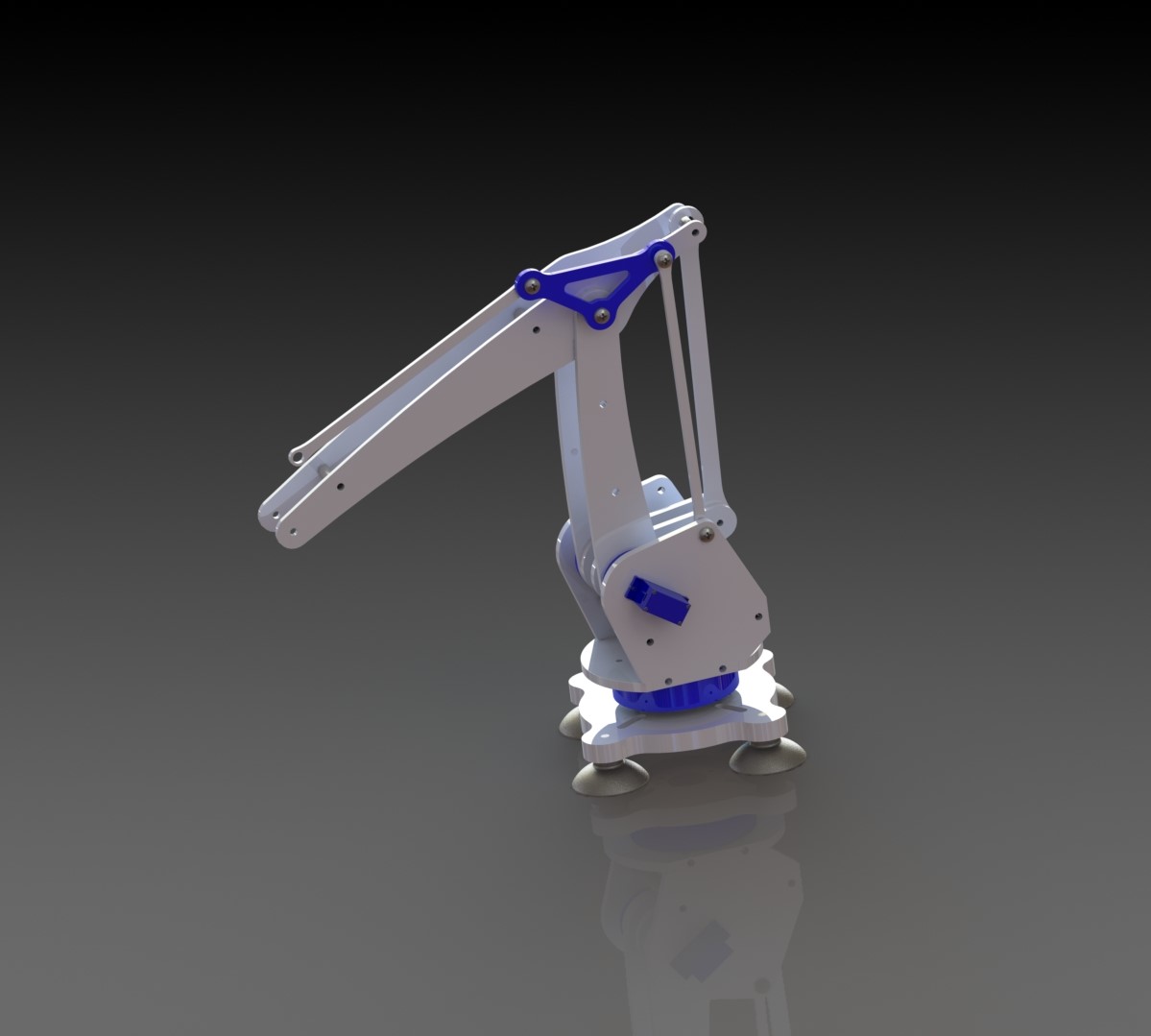 DESIGNING OF ROBOTIC ARM COMPONENTS, ASSEMBLY & RENDERING - SOLIDWORKS : Skill-Lync